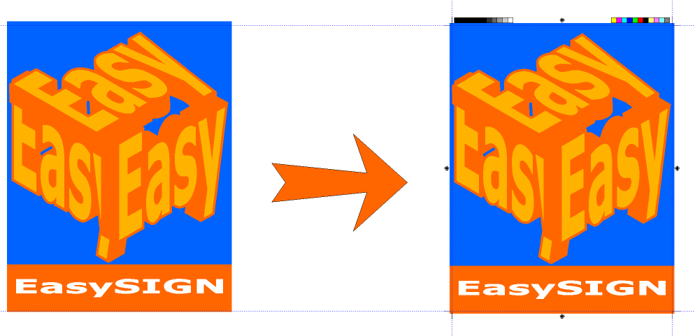 Alignment cropmarks • EasySIGN